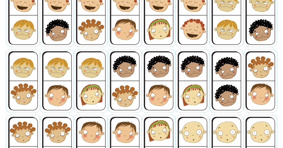 Burbuja de Lenguaje: Dominó de las Emociones