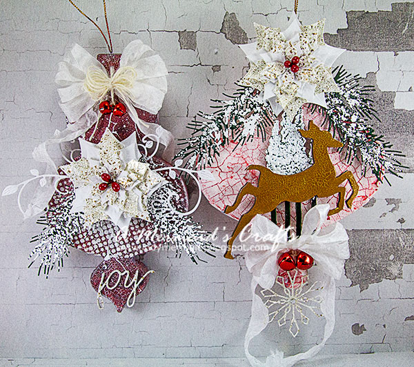A Mermaids Crafts Mixed Media Christmas Ornaments a-mermaids-crafts-mixed-media-christmas-ornaments