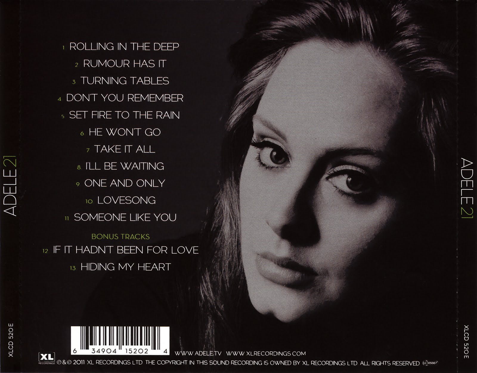Underground Music: Adele - 21 Cd Covers