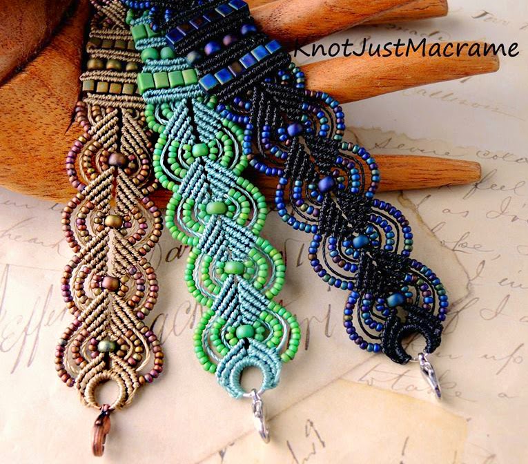 Knot Just Macrame by Sherri Stokey: A Learning Experience: Teaching Micro Macrame