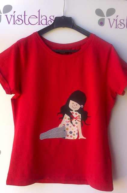 Camisetas patchwork munecas - Imagui