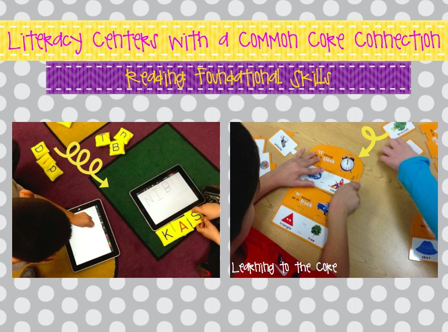 Literacy Centers and the Common Core - Literacy with Aylin Claahsen