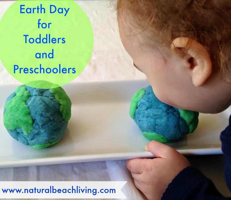Preschool & Toddler Earth Day Play Dough