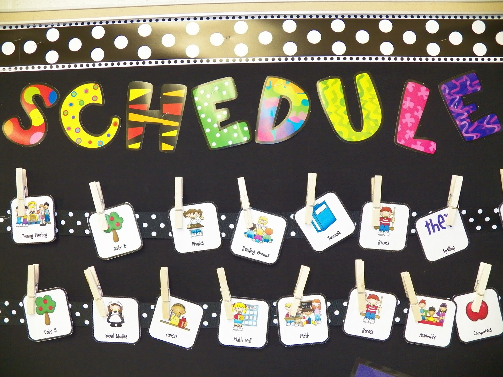 Fun For First: DAiLy ScHEdULE!