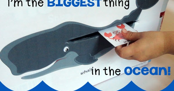 Book Activity: I'm the Biggest Thing in the Ocean! | Totschooling ...