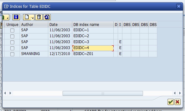 SAP Knowledge Base: How to use Database Indexes in ABAP