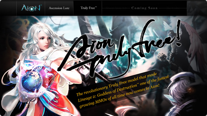 Jogos.: NCSOFT transforma AION em um jogo "Truly Free"! - Reduto Nerd