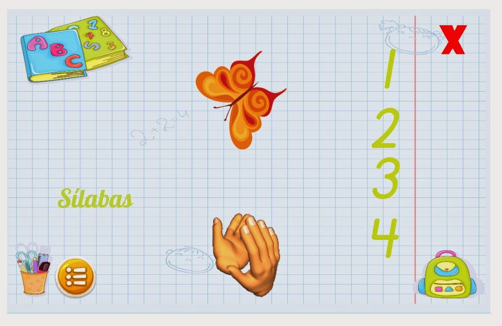Recreo mi Escuela: ¿CUÁNTAS SÍLABAS TIENE LA PALABRA?