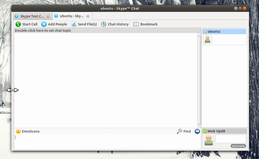 Skype For Linux With Tabs Support Using SkypeTab NG (Next Generation) ~ Web Upd8: Ubuntu / Linux ...