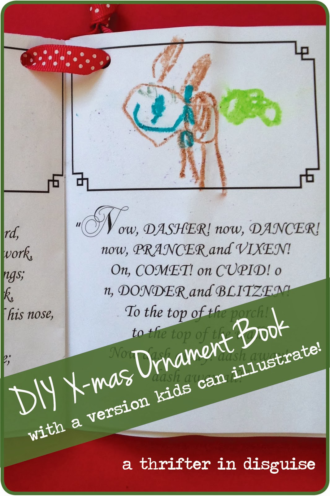 A Thrifter in Disguise: Free DIY Ornament: Printable & Tutorial