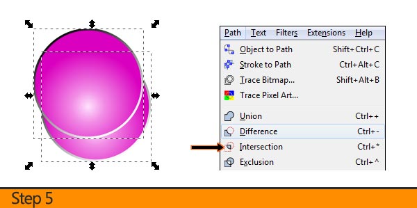 Inkscape tutorials path intersection - paascrystal