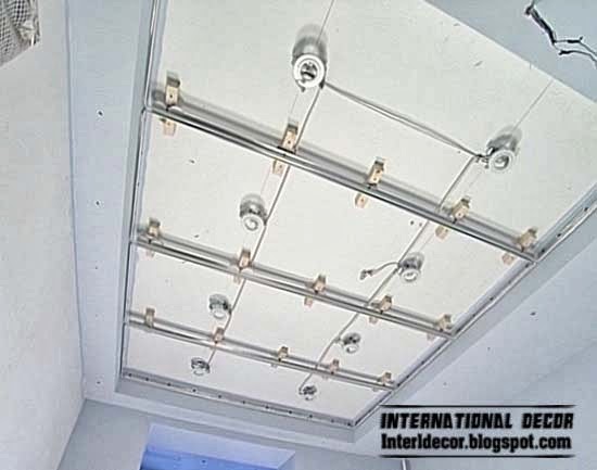 PVC Stretch ceiling installation ideas, designs, images