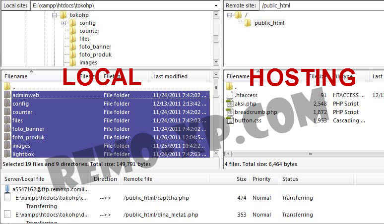 Tutorial Cara Upload dan Install CMS Toko Lokomedia | smartjuniorblog