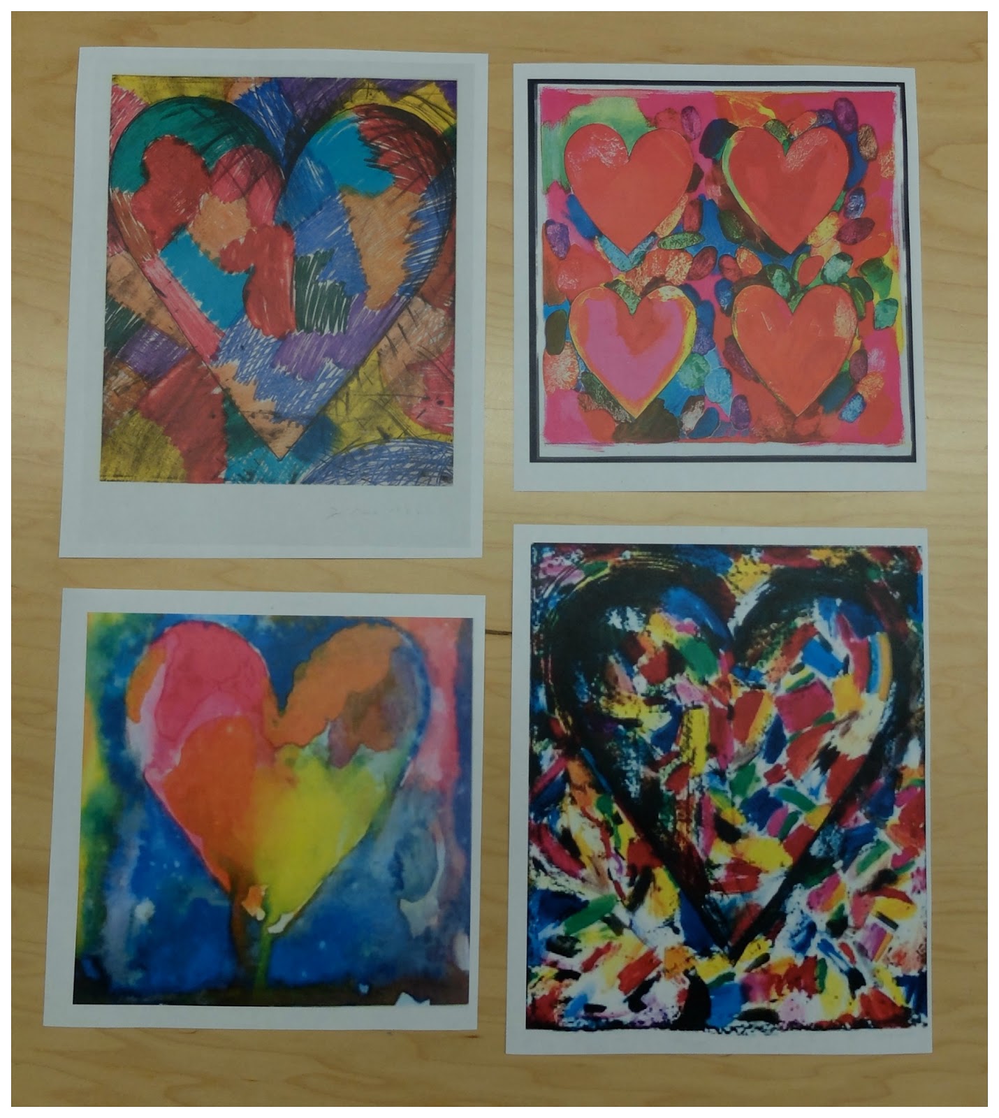 heart art - inspired by Jim Dine - rubber boots and elf shoes