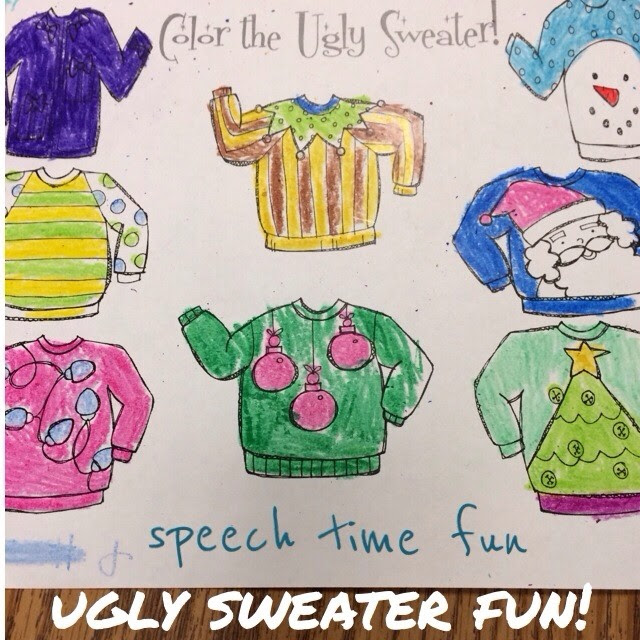 Love It & List It! Linky! (HOLIDAY ACTIVITIES!) - Speech Time Fun ...