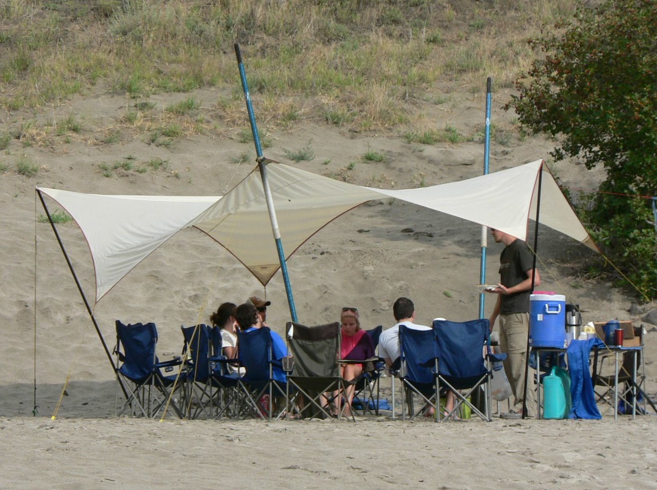 Solar storm shelters - Winding Waters River Expeditions