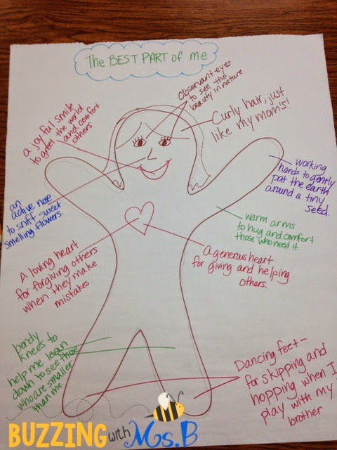 Schoolwide Writing Contest: The Best Part of Me - Buzzing with Ms. B