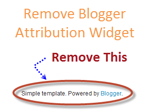 How To Remove Blogger Attribution Gadget With CSS Code ~ NEW CSS3 MENU