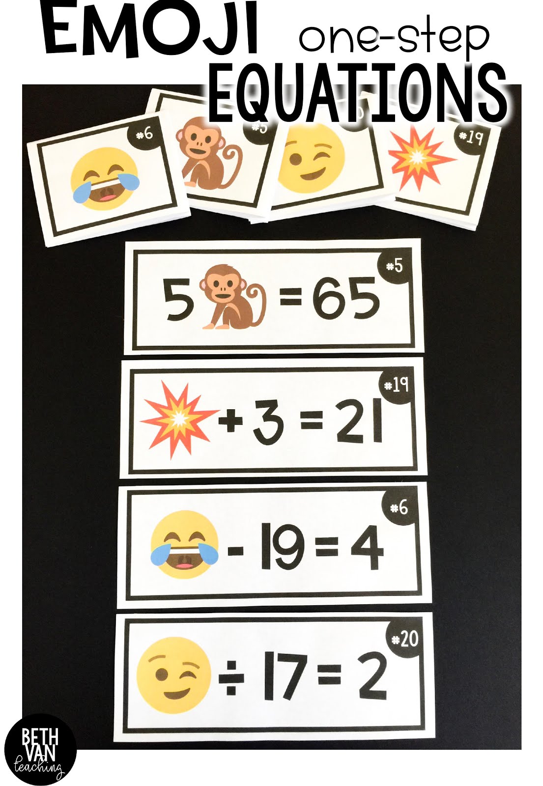 theteachyteacher: Emoji Equations