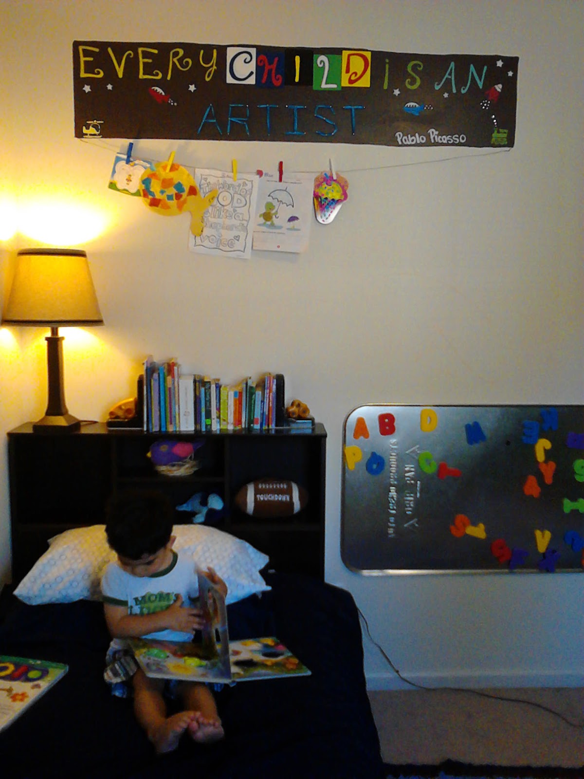 TURNING IDEAS INTO LOVELY CREATIONS: Every child is an Artist... Step ...