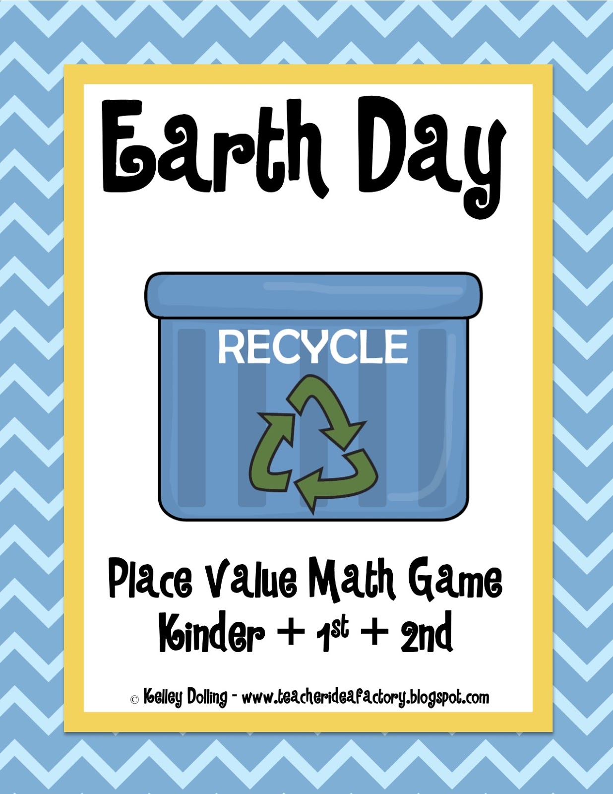 RECYCLE IT FREEBIE + EARTH DAY PACK - Teacher Idea Factory