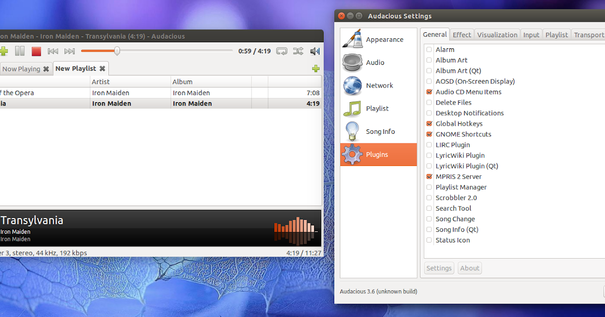 Audacious 3.6 Released, Install It In Ubuntu Or Linux Mint ~ Web Upd8: Ubuntu / Linux blog