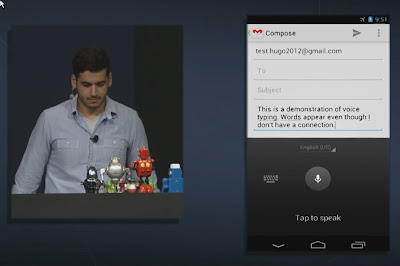 Google introduced offline voice typing for Android Jelly Bean