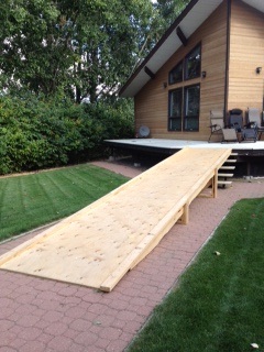 Ramp-zilla strikes Thompson Lake! – StopGap Foundation