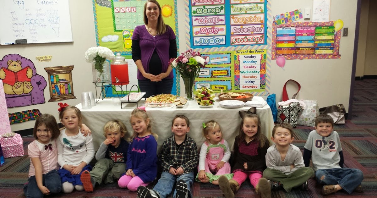 This Writer's Block: Classroom baby shower