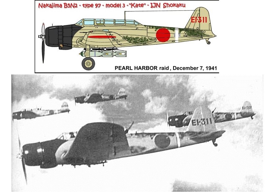 1/144 airbattle: 1/144 Nakajima B5N "Kate" - by Chaubet