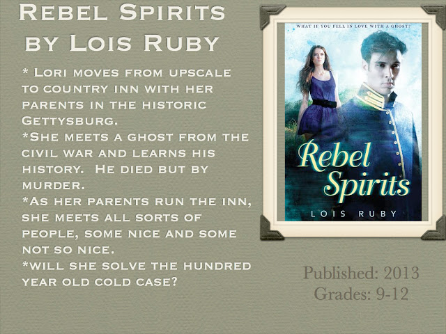 Young Adult Reading Machine: Rebel Spirits by Lois Ruby Young Adult Reading Machine: Rebel Spirits by Lois Ruby