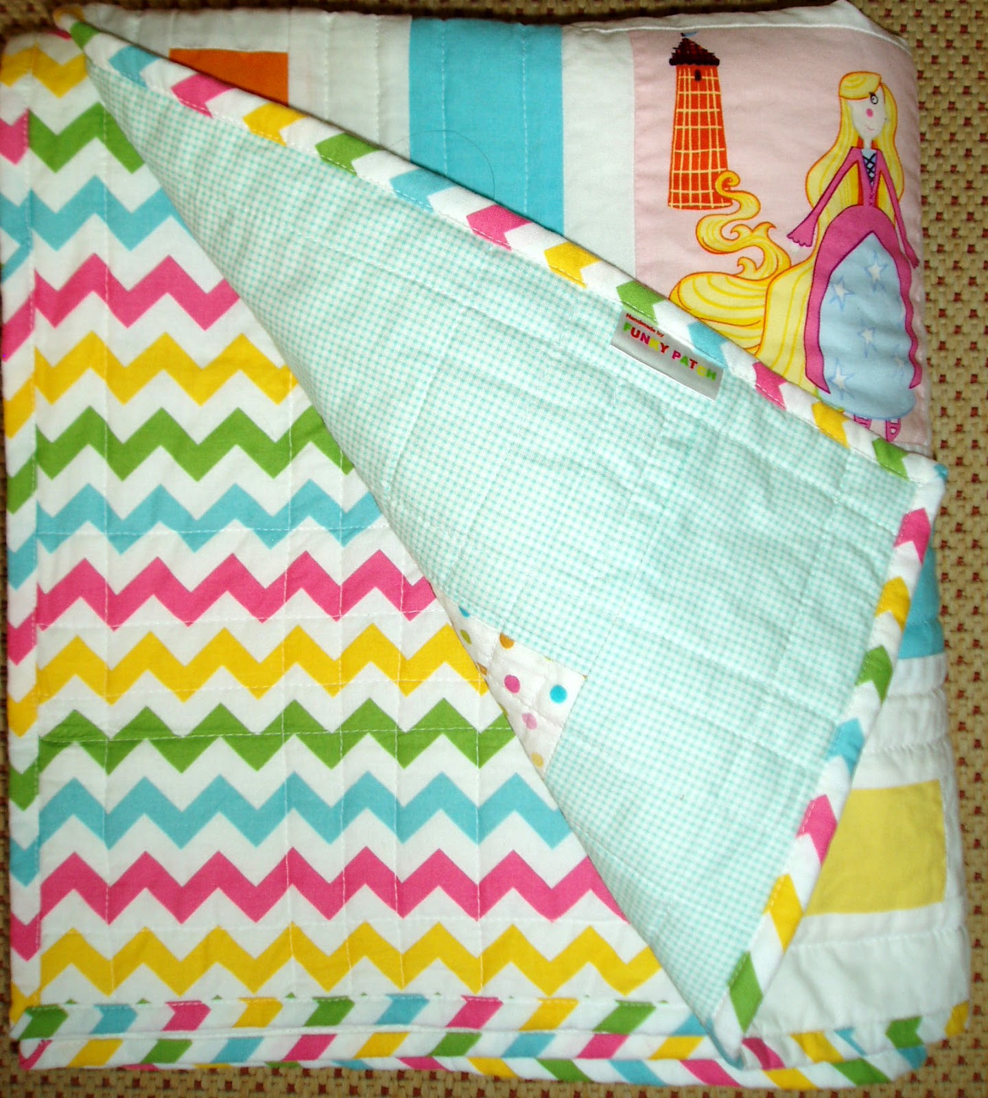 Patchwork de FUNKYPATCH: La colcha de Sara