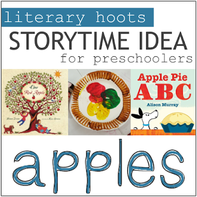 Literary Hoots: Apples & Autumn Storytime