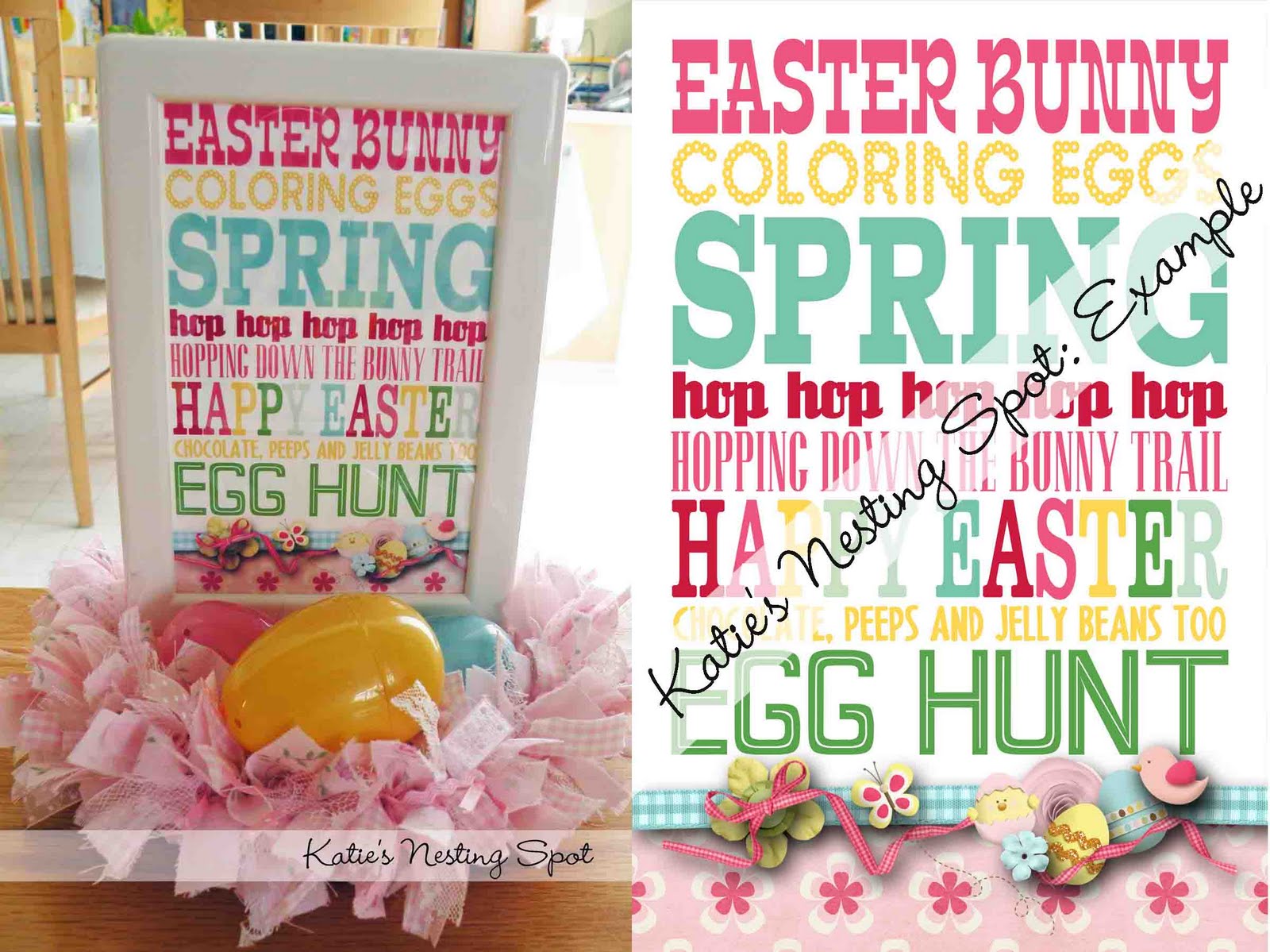 Katie's Nesting Spot: Spring Into Easter Decorations