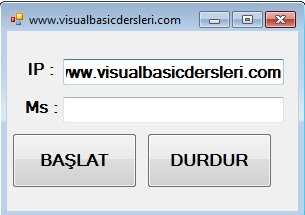 Visual Basic Dersleri