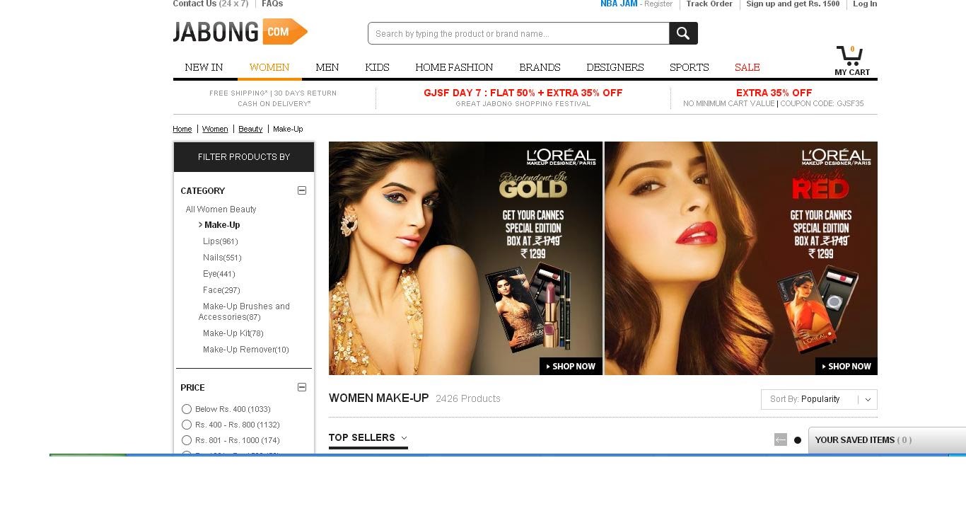 Online Shopping with JABONG.COM – Is it worth it ? – Sin-ply Pretty