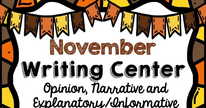 The Best of Teacher Entrepreneurs: Language Arts - "November Writing ...