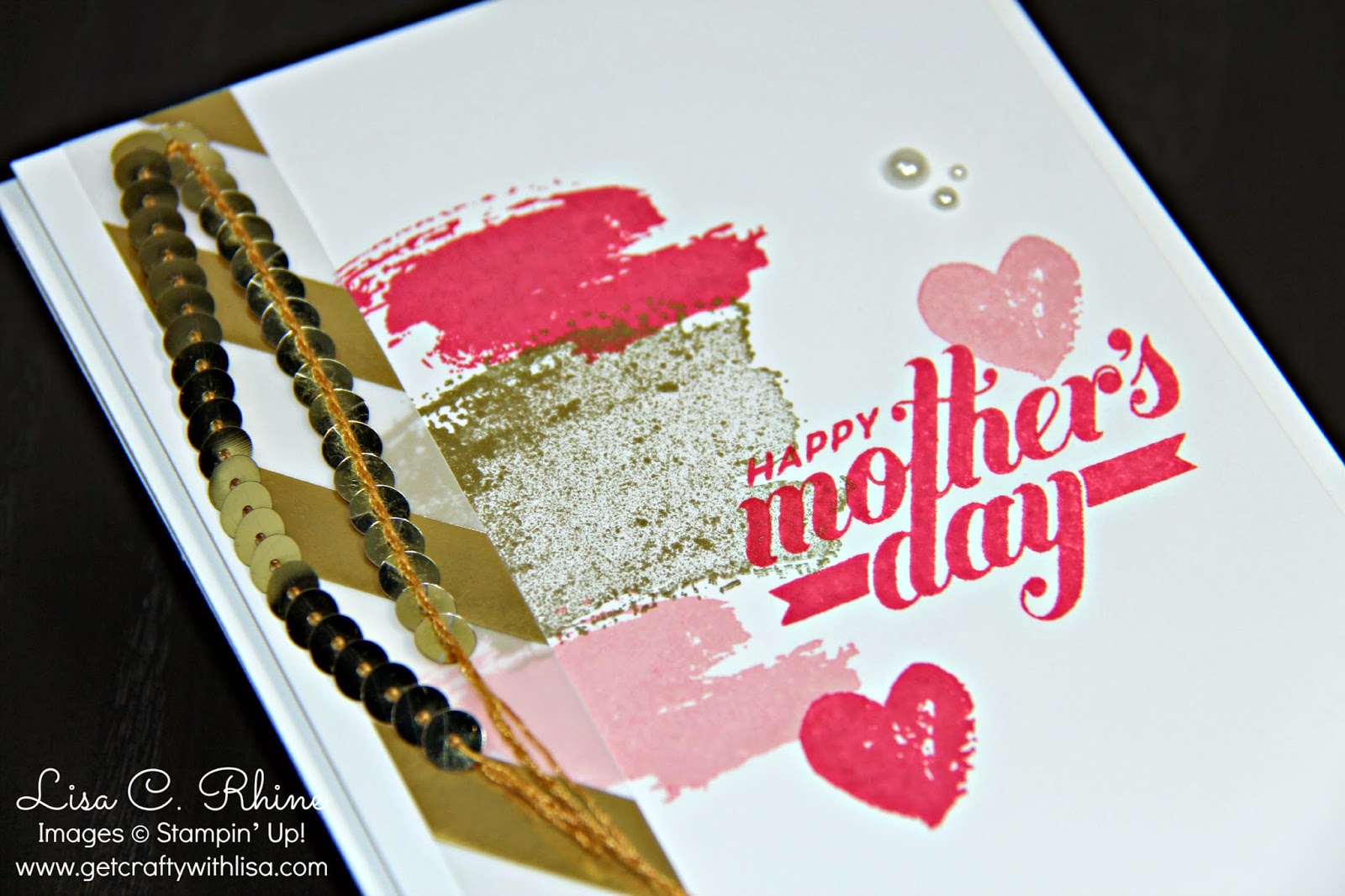 Get Crafty with Lisa: Work of Art Mother's Day Card