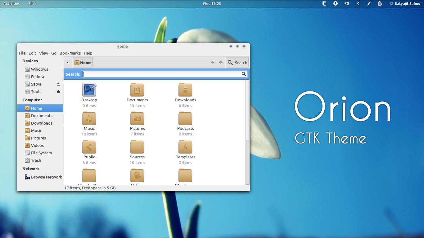 Orion: A New, Clear GTK 2/3 Theme ~ Web Upd8: Ubuntu / Linux blog