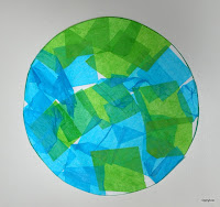 Tippytoe Crafts: Stained Glass Earths