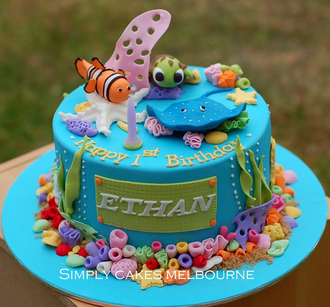 Simply Cakes Melbourne Under The Sea Cake Themed simply-cakes-melbourne-under-the-sea-cake-themed