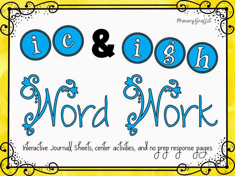 deni setiawan: Phonics Word Work {ie, igh} AND Growing Bundle