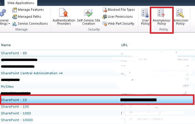 SharePoint PitStop: How to enable Anonymous Access in SharePoint 2010