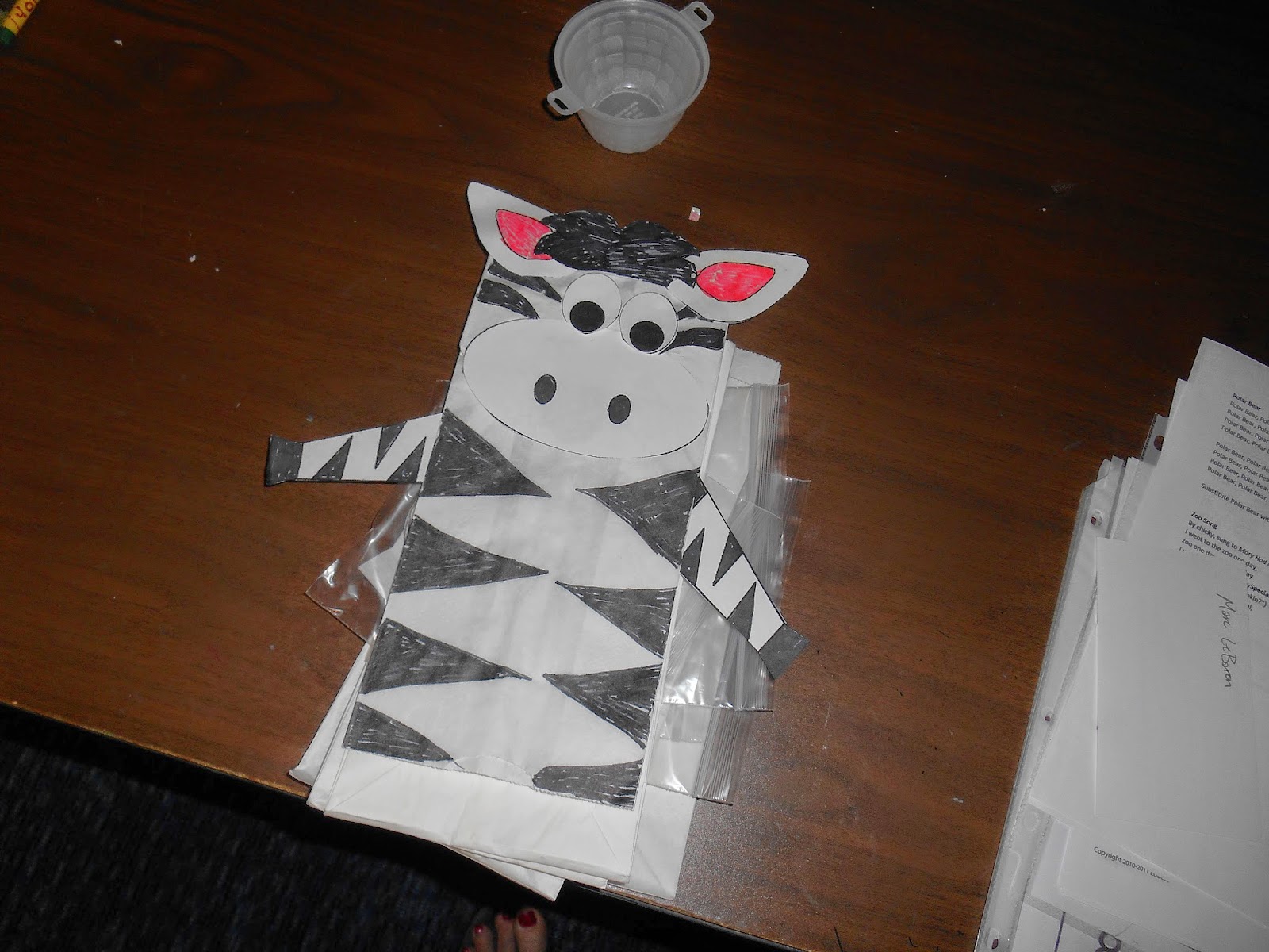 Preschool: "Z" is for zebra