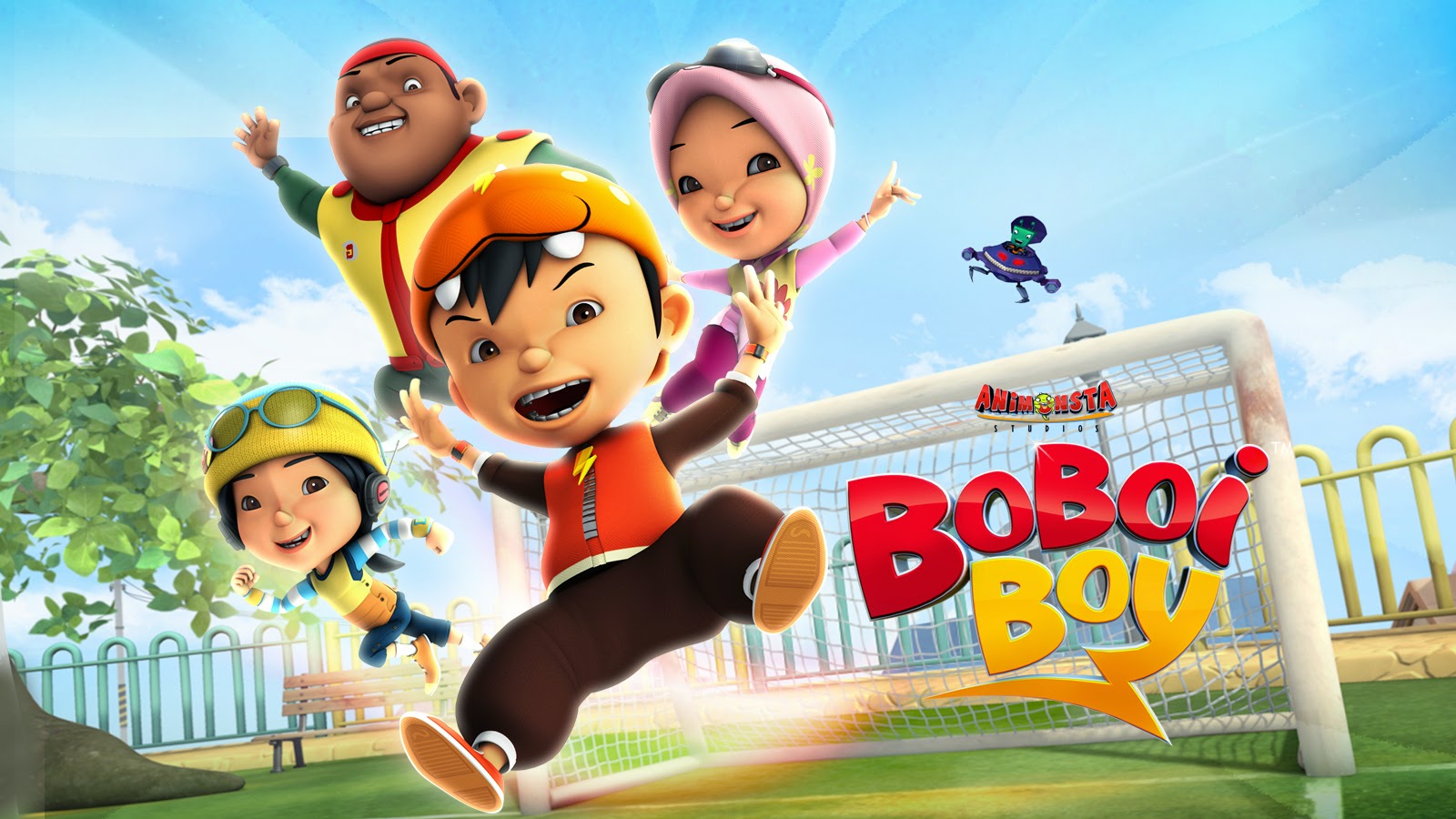 Wallpaper gambar kartun Boboi boy | Dunia cerita dan Game