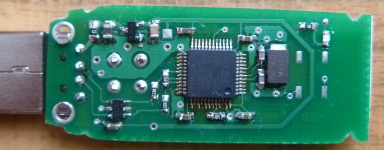 InputStick: Prototype assembly