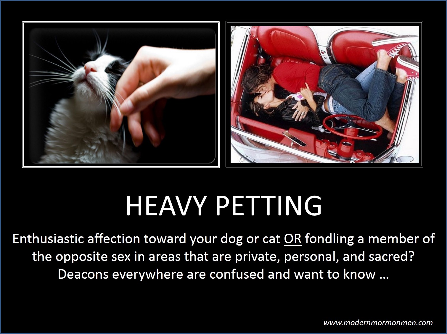 Modern Mormon Men Modern Mormon Motivational Posters 6 Heavy Petting modern-mormon-men-modern-mormon-motivational-posters-6-heavy-petting