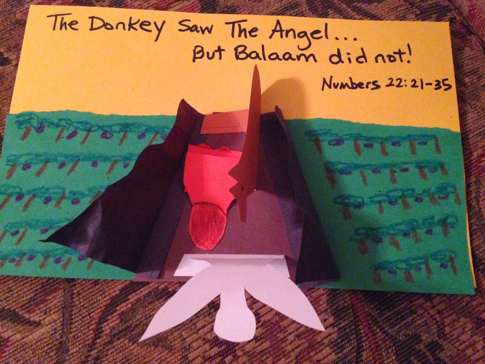 Children's Bible Lessons: Lesson - Balaam's Donkey Speaks!