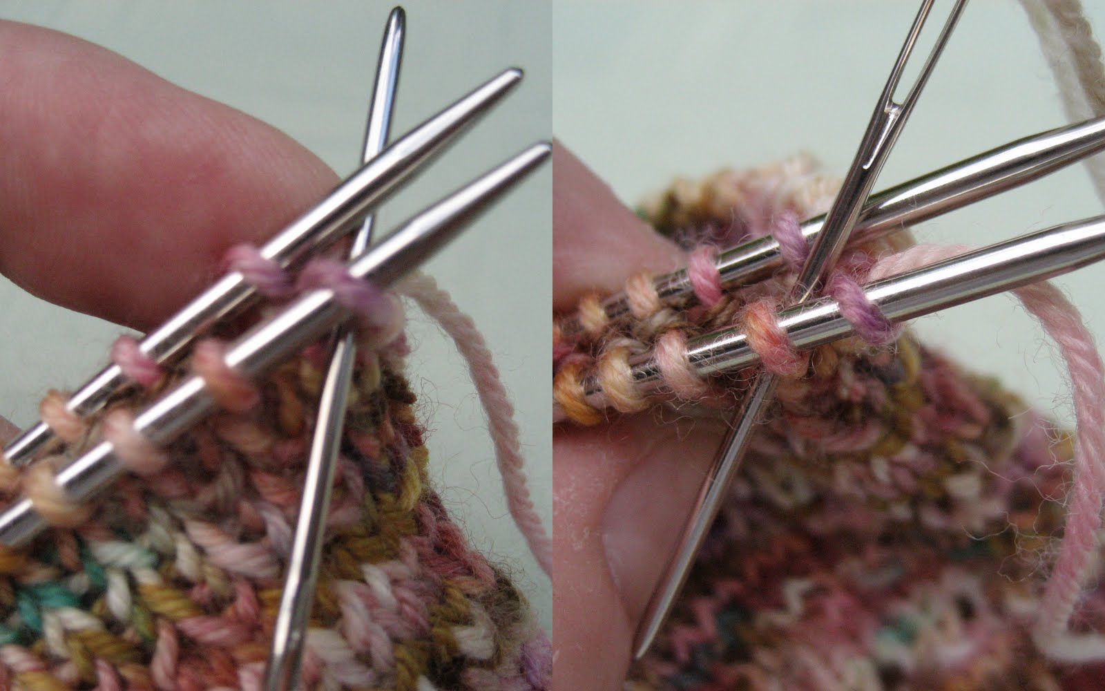 Carolyn Knits: Kitchener Stitch Bind-Off Tutorial Carolyn Knits: Kitchener Stitch Bind-Off Tutorial