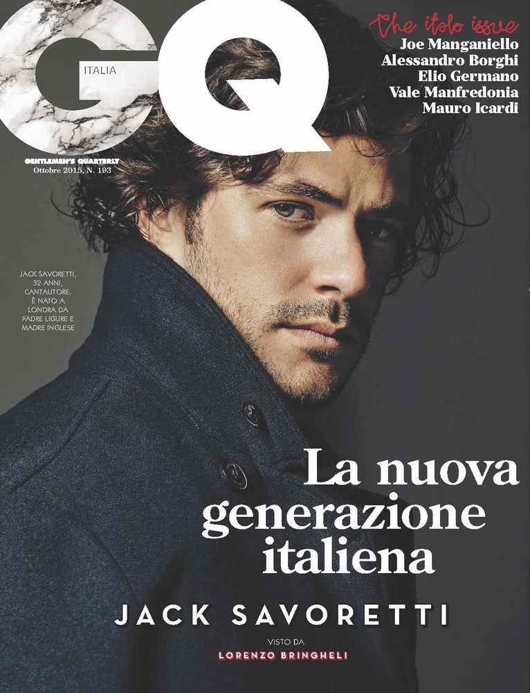 Jack Savoretti para GQ Italia Octubre por Lorenzo Bringheli